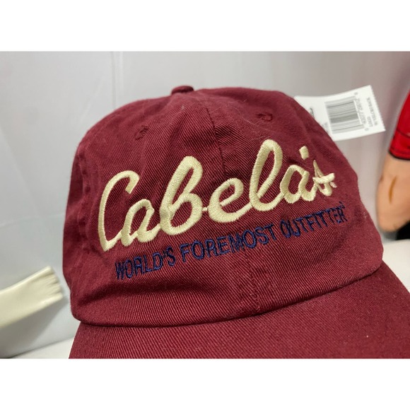 Cabela's | Accessories | Cabelas Burgundy Solid Baseball Cap One Size ...